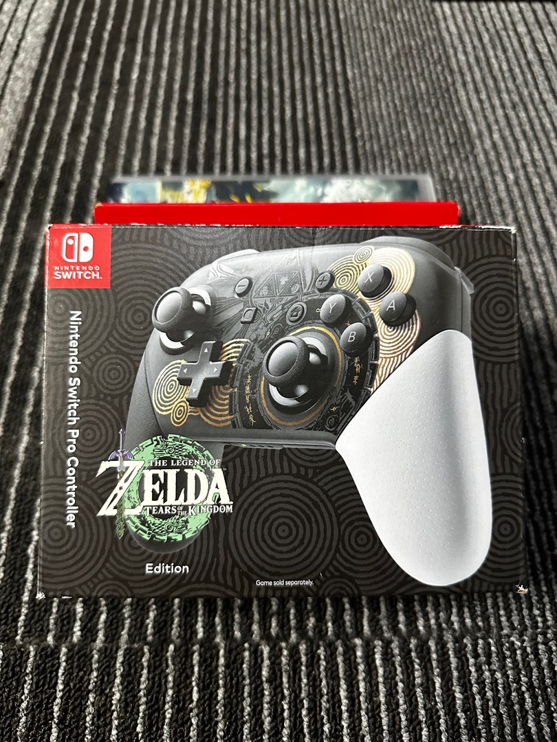Nintendo Switch Pro Controller The Legend of Zelda Edition, Video ...