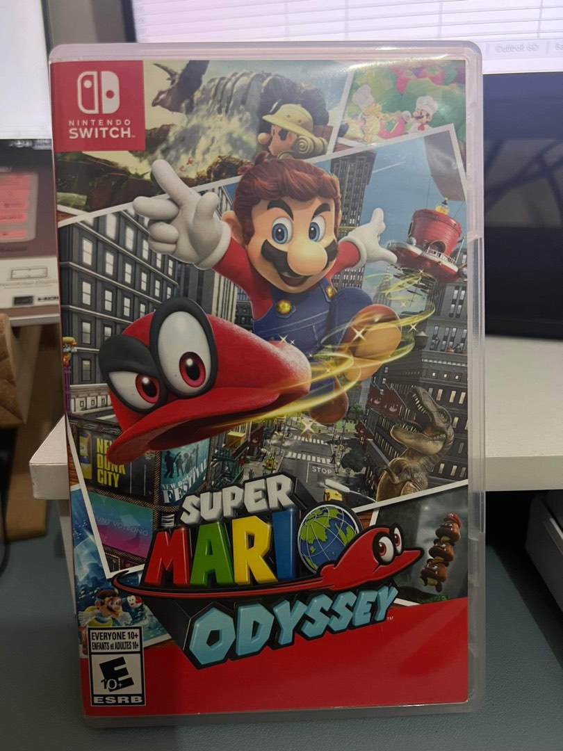 Nintendo Switch Super Mario Odyssey, Video Gaming, Video Games ...