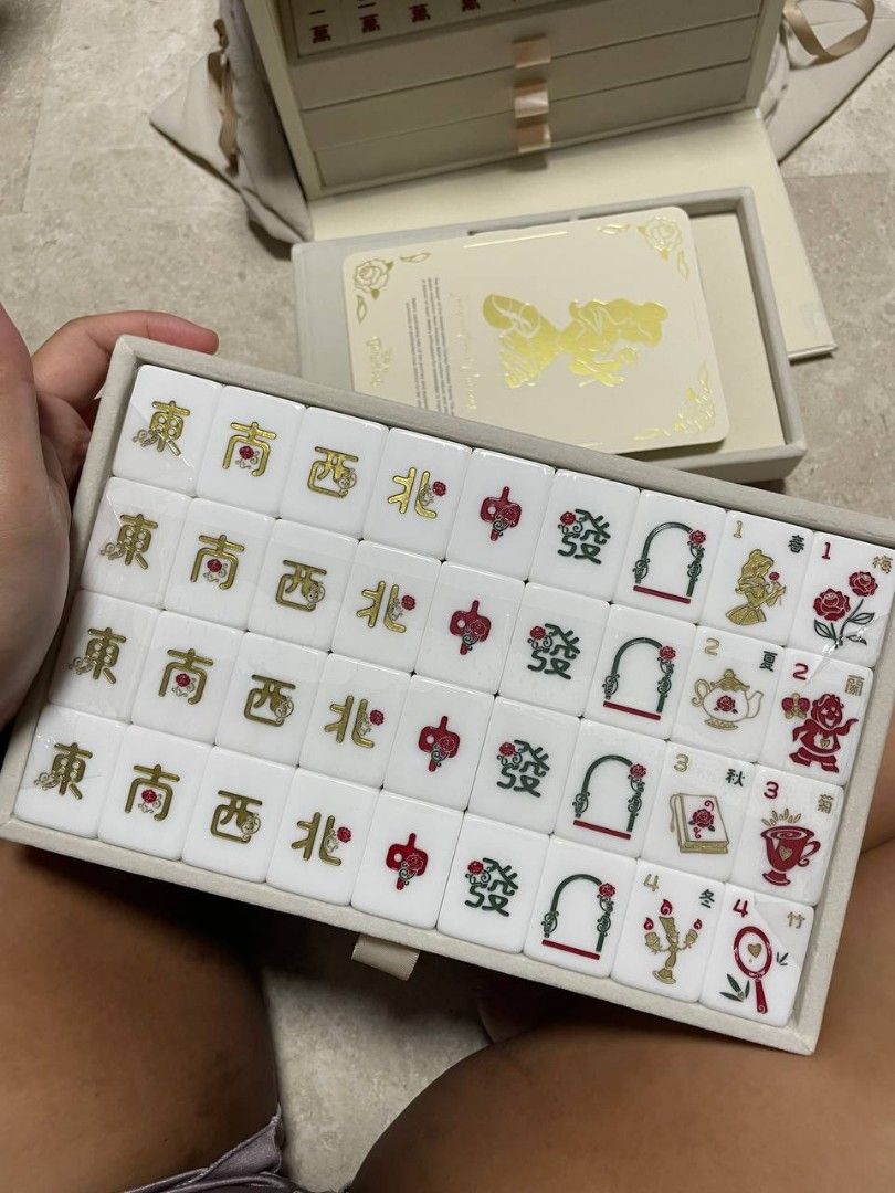 NTUC Disney Princess Mahjong Set, Hobbies & Toys, Toys & Games on Carousell