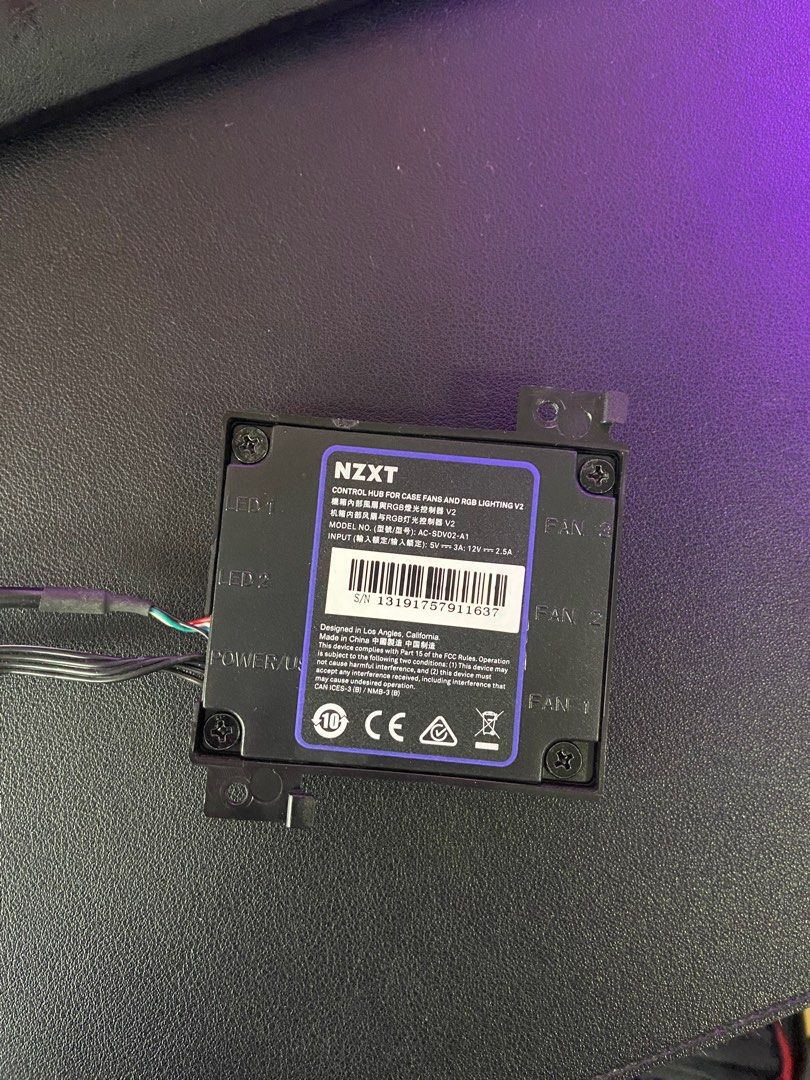NZXT RGB Control Hub, Computers & Tech, Parts & Accessories, Computer ...