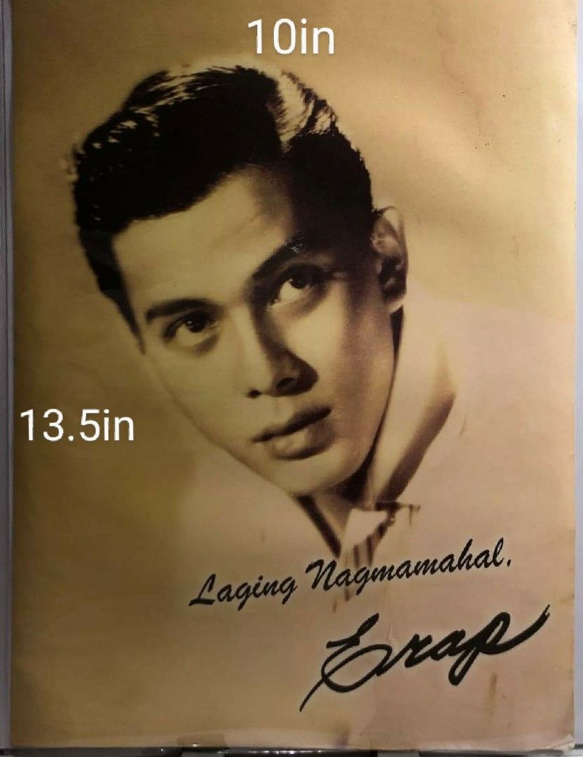 Old photo of Erap, Hobbies & Toys, Memorabilia & Collectibles, Vintage ...