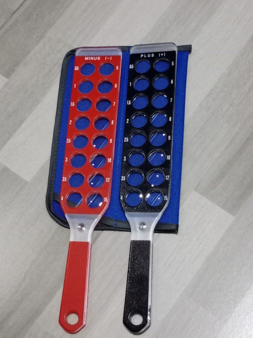 Optometric Retinoscopy Rack Set (RETI RACK) 15 D 2 PADDLE SET, Health ...