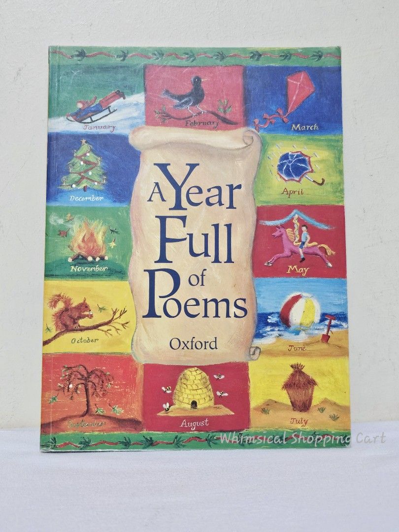 Oxford Year Full of Poems Children's Book, Hobbies & Toys, Books ...