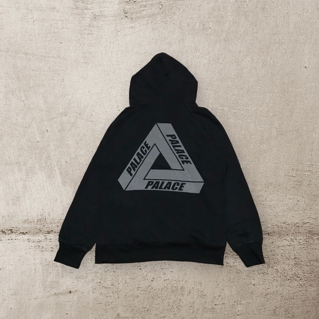 Palace Triferg Black Hoodie, Men's Fashion, Tops & Sets, Hoodies on ...