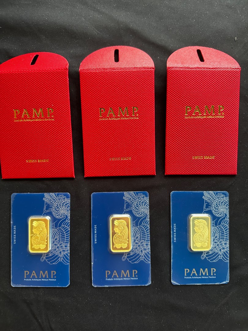 PAMP Swiss Fine Gold Bars (2.5g), Women's Fashion, Jewelry & Organizers ...