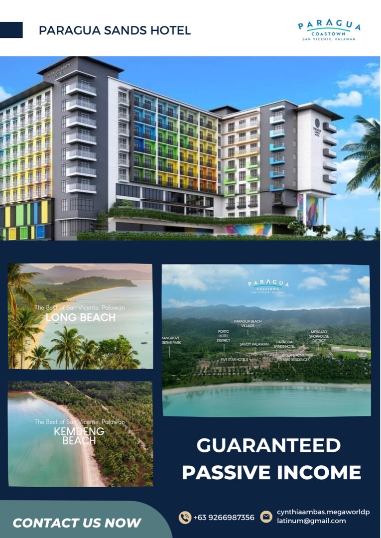 Paragua Sands by Megaworld, Property, For Sale, Apartments & Condos on ...