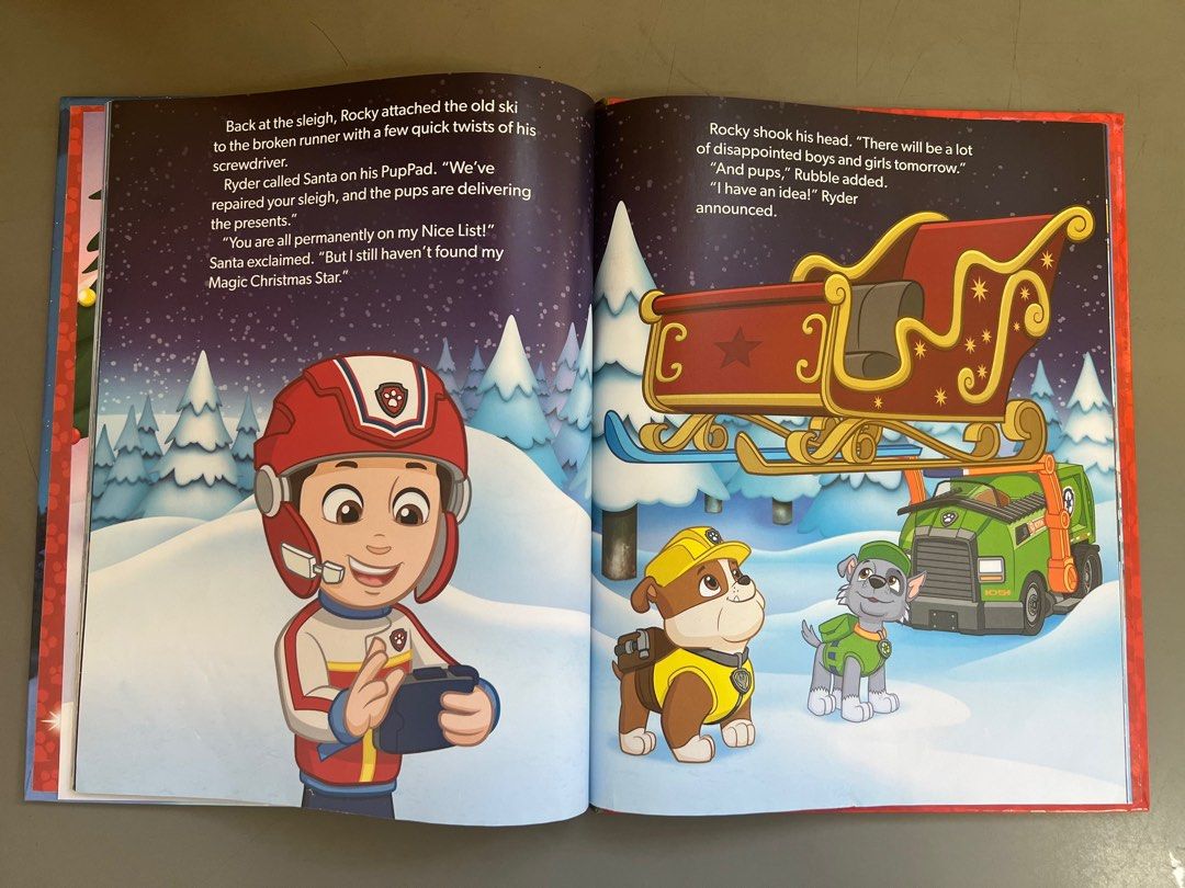 Paw Patrol Story Book (Hardbound), Hobbies & Toys, Books & Magazines ...