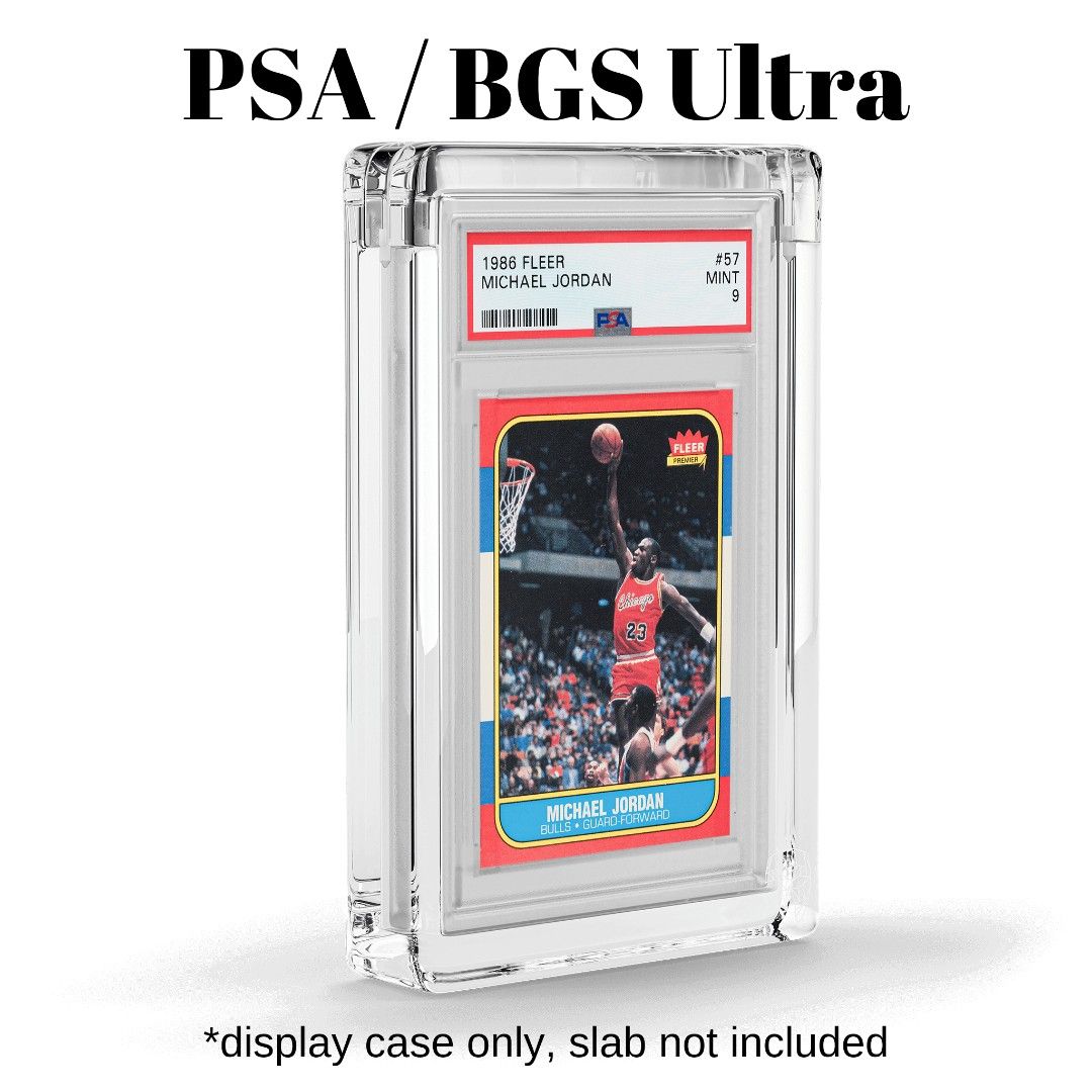Phantom Display PSA BGS Ultra Clear Acrylic Display Case Graded Slabs ...
