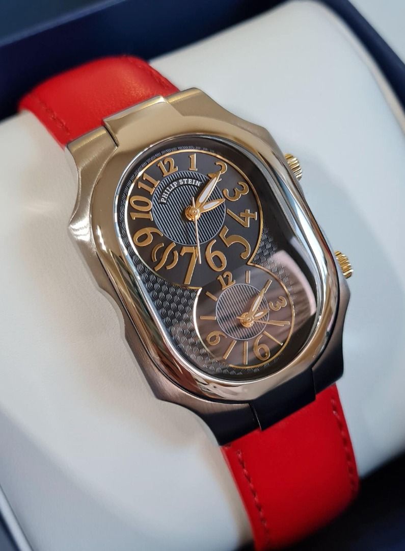 PHILIP STEIN Signature LARGE Watch BRAND NEW, Luxury, Watches on Carousell