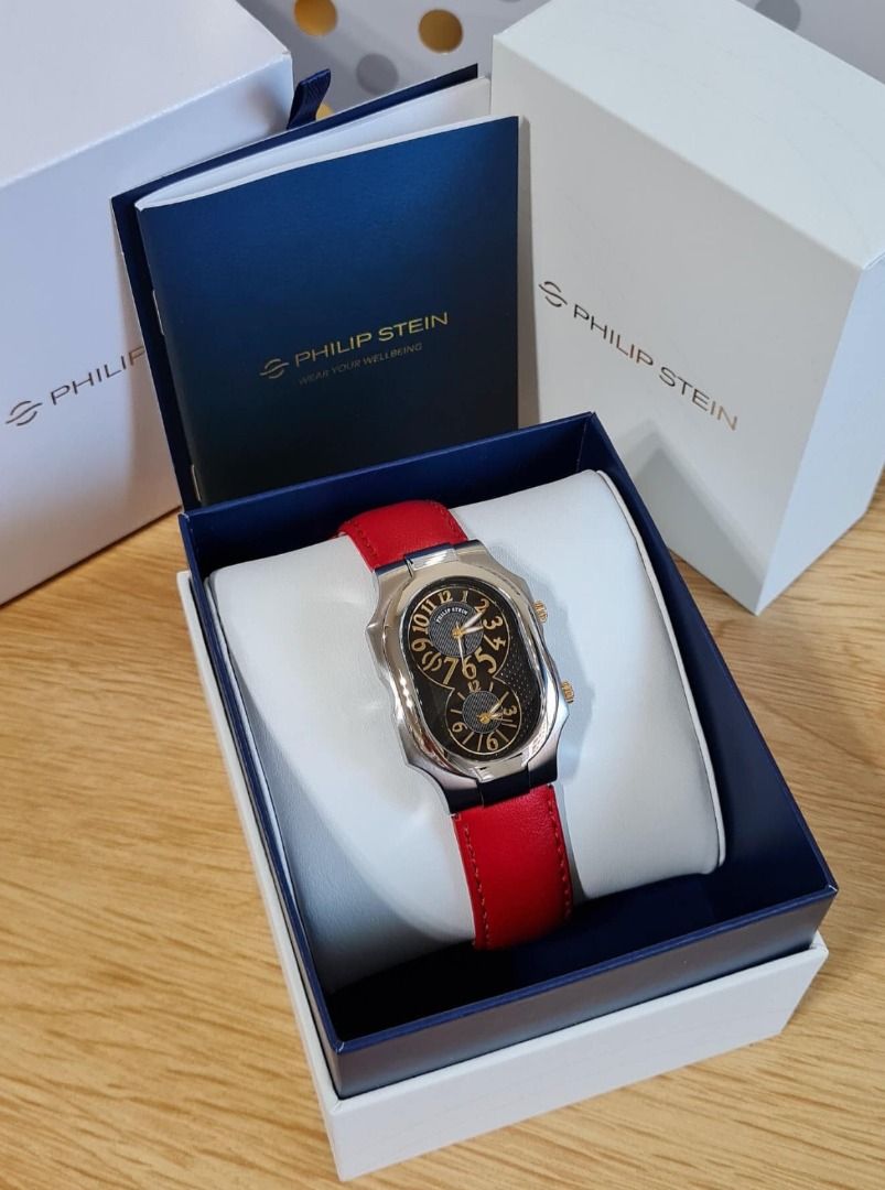 PHILIP STEIN Signature LARGE Watch BRAND NEW, Luxury, Watches on Carousell