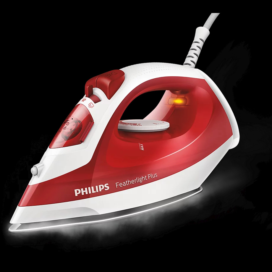 Philips Featherlight Plus Steam Iron (GC1424/40), TV & Home Appliances ...