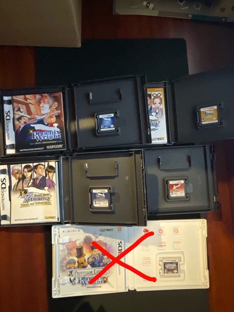 Phoenix Wright Ace Attorney DS and 3DS Games, Video Gaming, Video Games ...