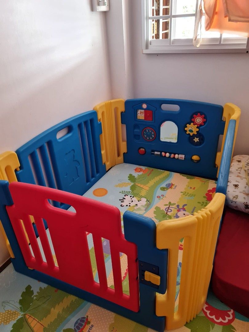 Playpen, Babies & Kids, Infant Playtime on Carousell