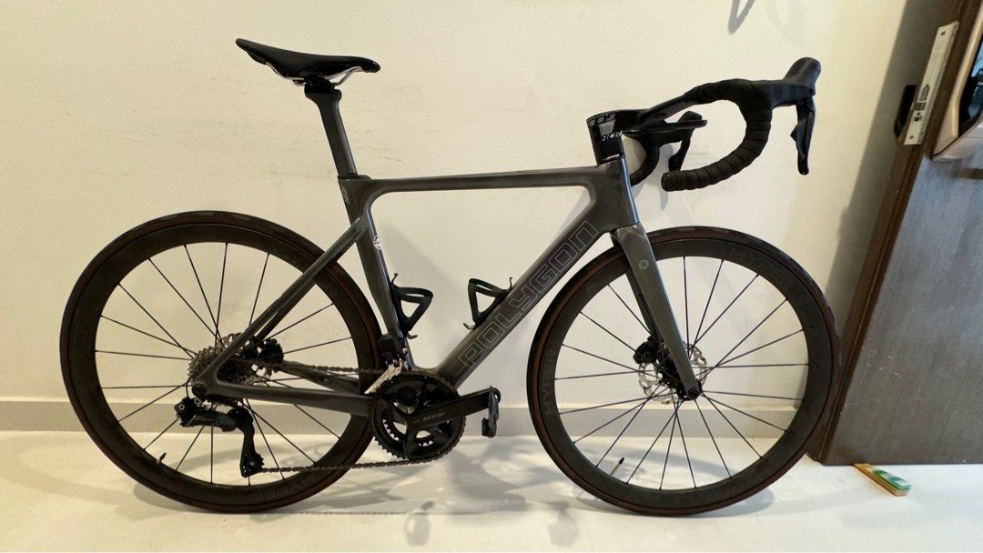 Polygon Helios A9X frame with Shimano Di2 105 12speed groupset, Sports ...