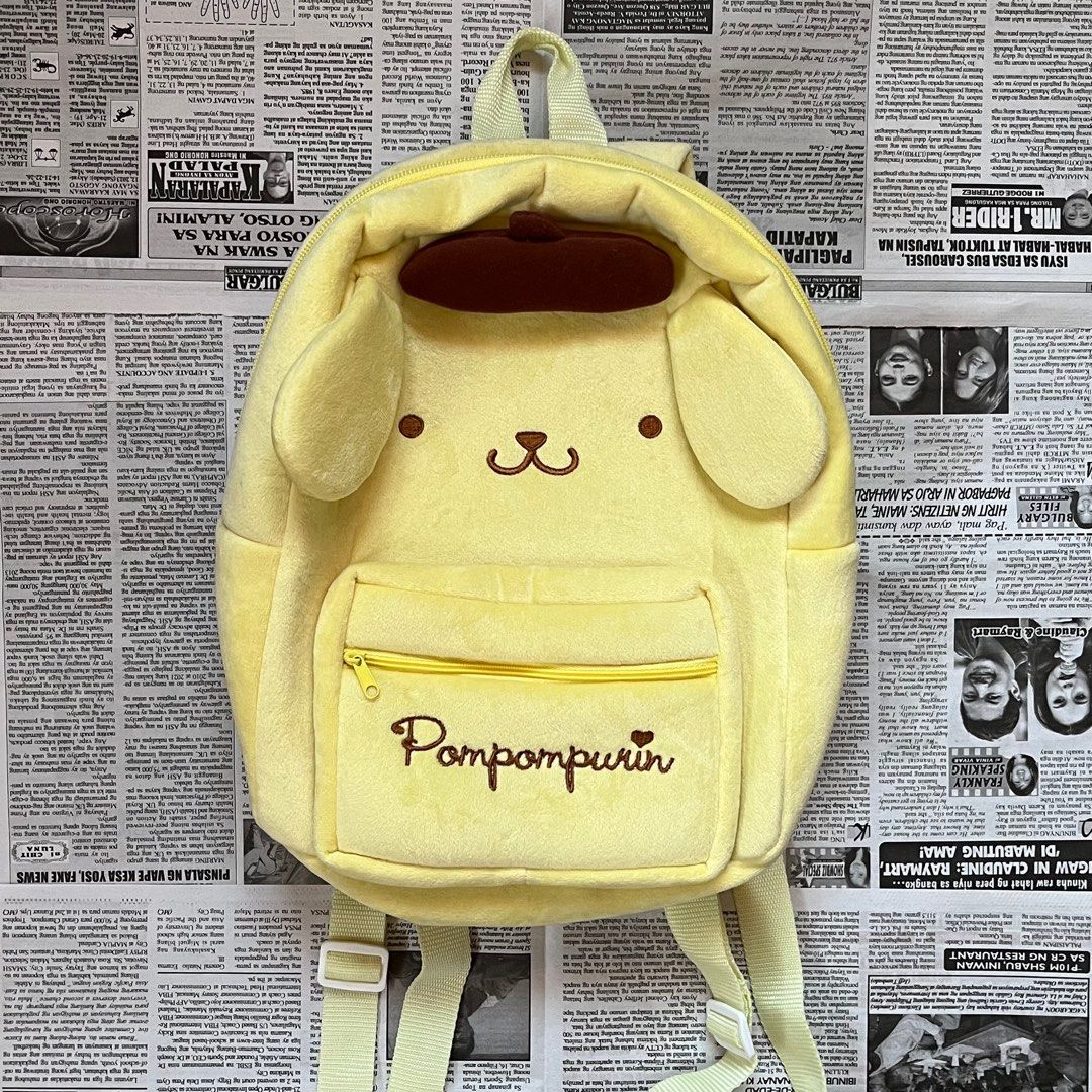 pompompurin backpack, Women's Fashion, Bags & Wallets, Backpacks on ...