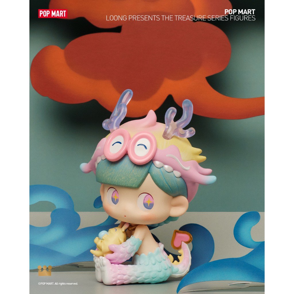 [POP MART] Loong Presents the Treasure Series Figures, Hobbies & Toys ...