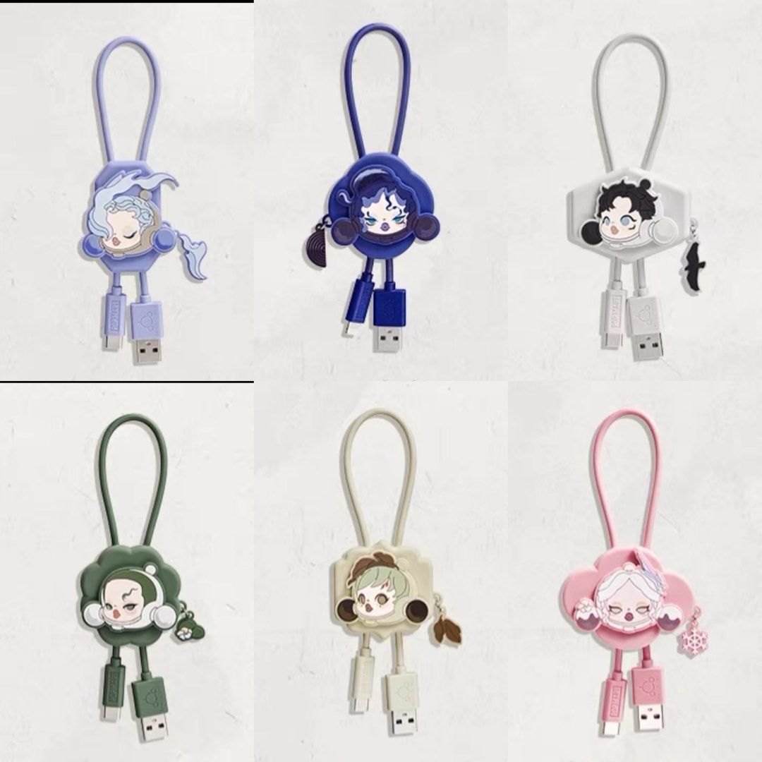 POP MART SKULLPANDA The Ink Plum Blossom Series-Cable Line APPLE ...