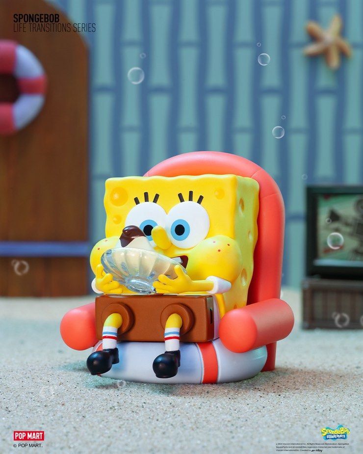 Popmart Spongebob Life Transition, Hobbies & Toys, Toys & Games on ...