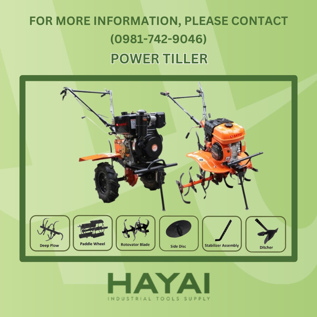 POWER TILLER, Commercial & Industrial, Construction Tools & Equipment ...