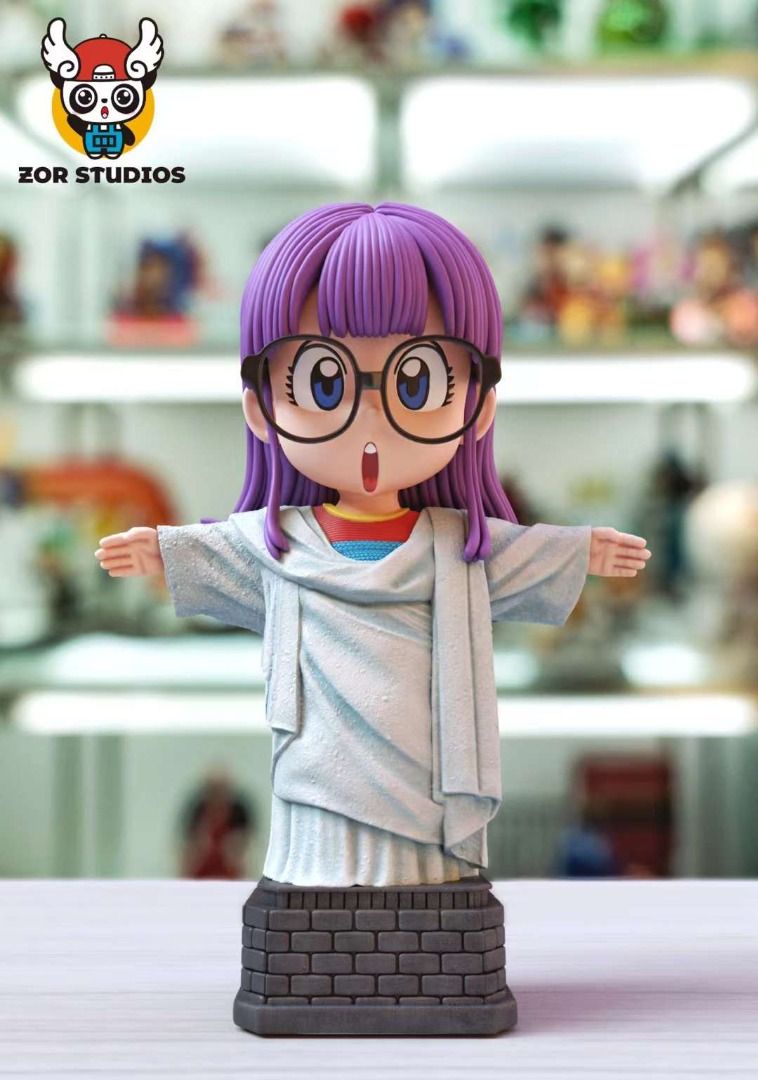 【PRE-ORDER】 ZOR Studio - Christ the Redeemer Arale Dr. Slump Resin ...