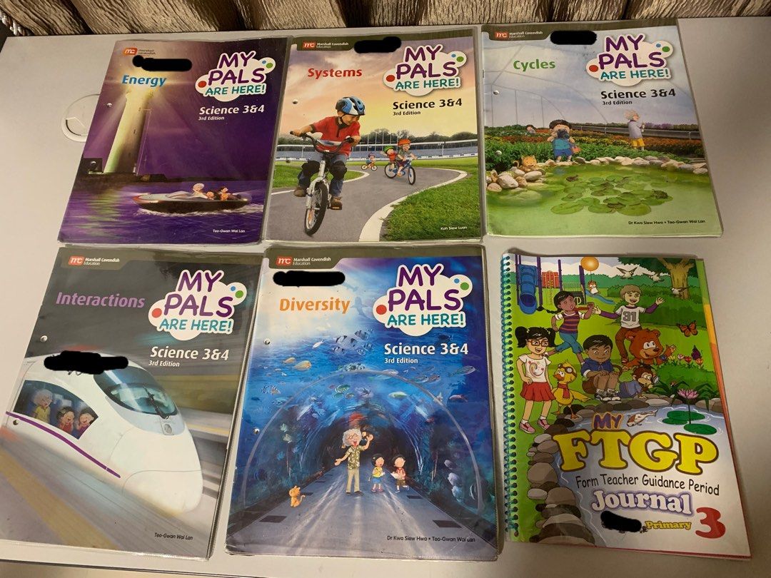 Primary 3 & 4 Science, Social studies, CCE & FTGP Textbooks, Hobbies ...