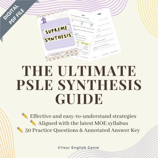 PSLE Situational Writing (SW) Guide with Notes and Practices (Primary ...