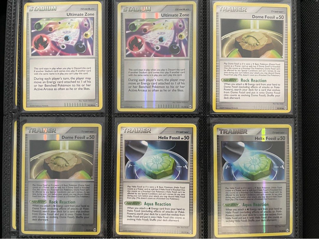 PTCG Platinum Arceus Almost Complete Master Set, Hobbies & Toys, Toys ...