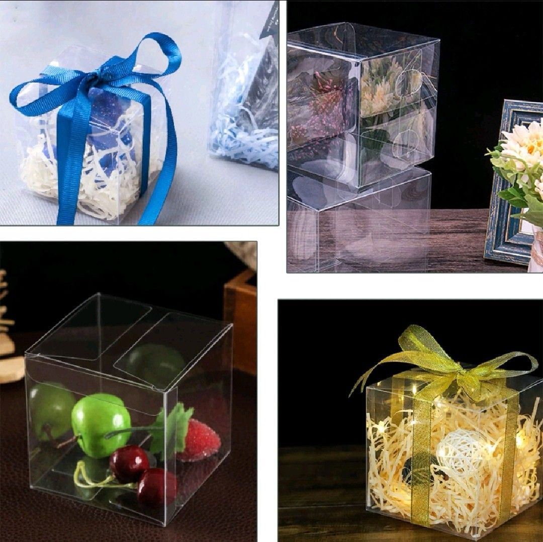 PVC transparent gift box, Food & Drinks, Gift Baskets & Hampers on ...