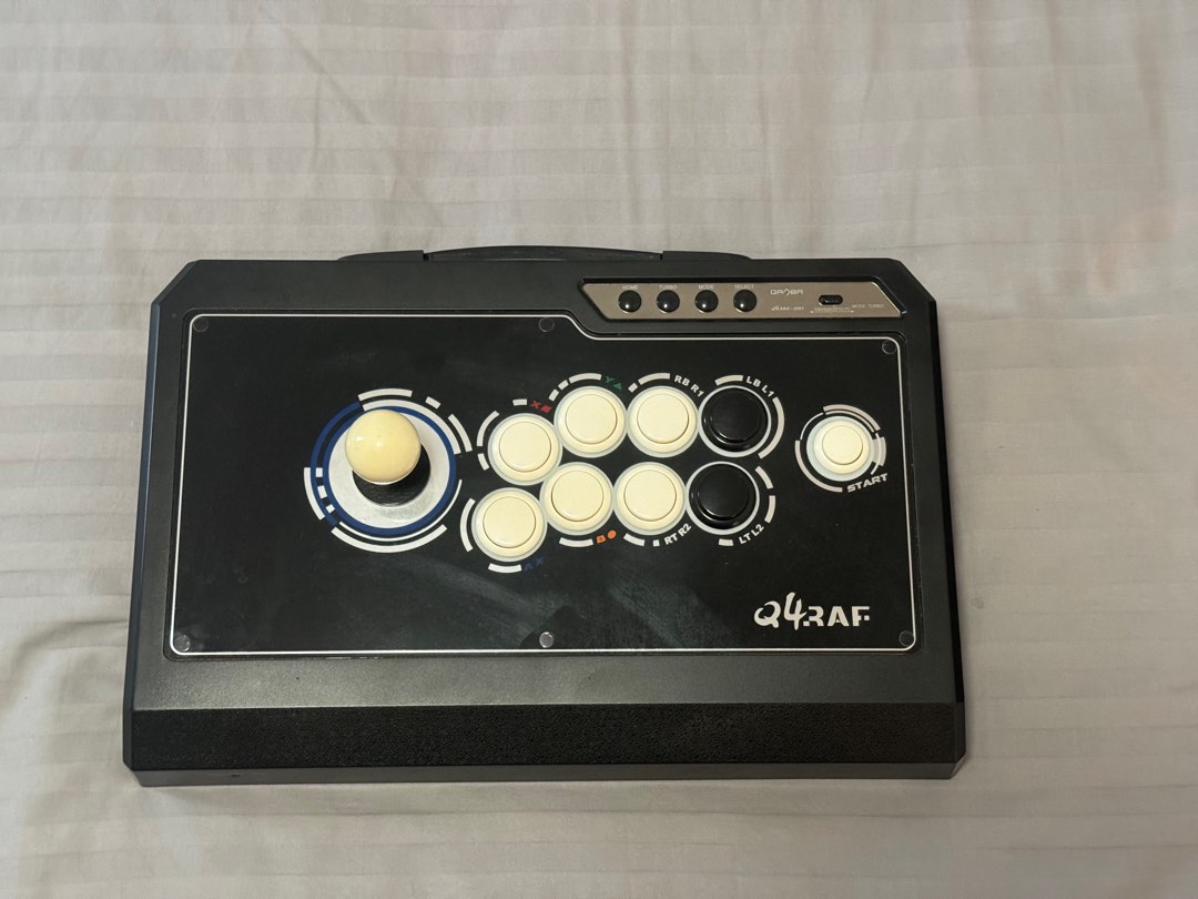 Qanba Q3RAF Fightstick controller, Video Gaming, Gaming Accessories ...