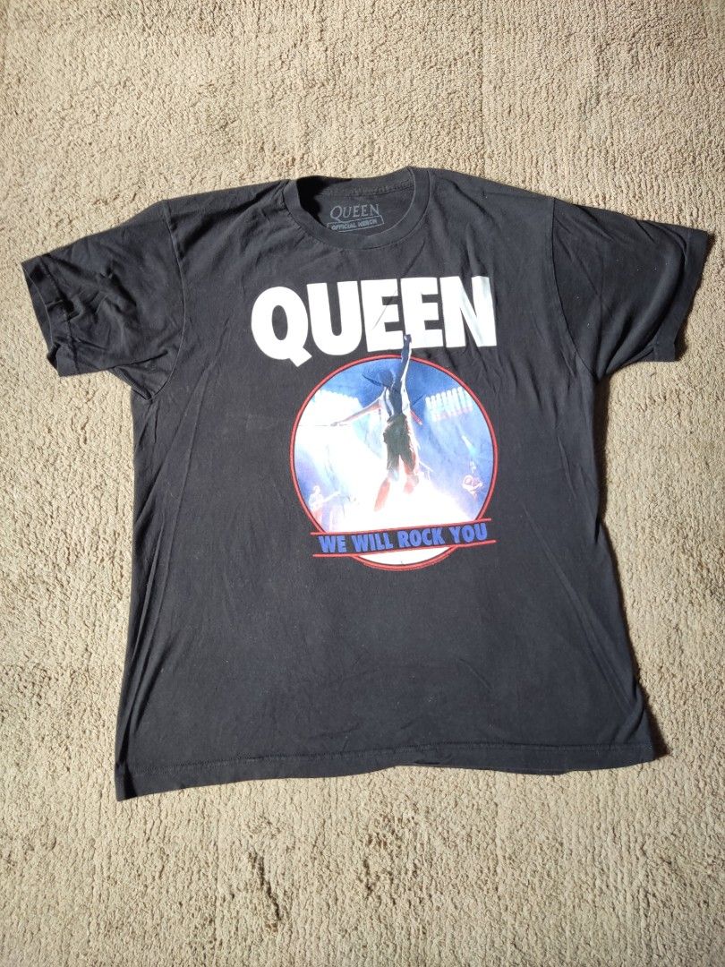 Queen Merch, Men's Fashion, Tops & Sets, Tshirts & Polo Shirts on Carousell