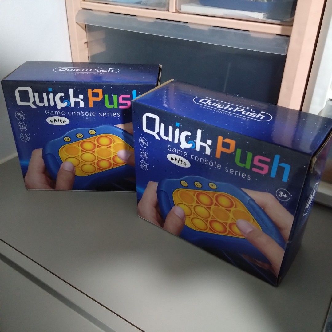 Quick Push Game Console, Hobbies & Toys, Toys & Games on Carousell