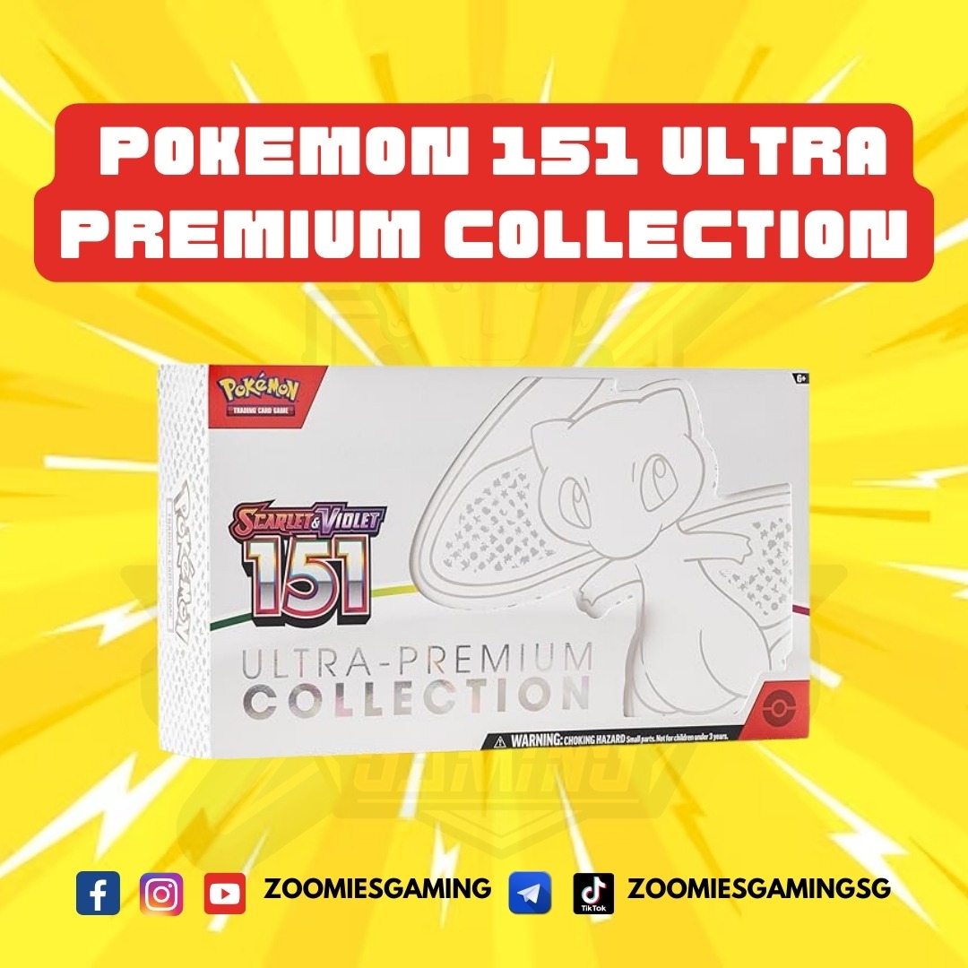 [Ready stock]Pokemon 151 Ultra Premium Collection, Hobbies & Toys, Toys ...