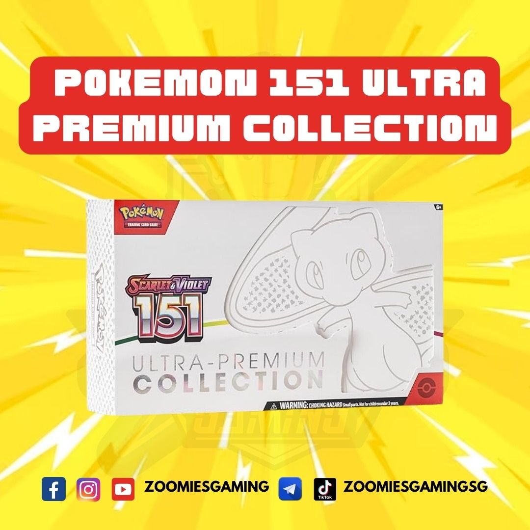 [SOLD]Pokemon 151 Ultra Premium Collection, Hobbies & Toys, Toys ...
