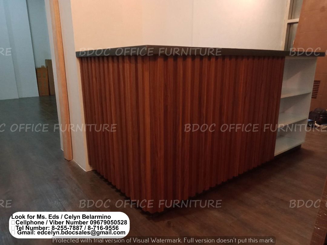 Reception Counter / Counter Table / Office Furniture / Office Partition ...