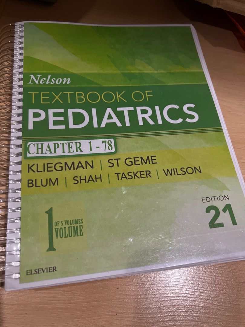 REPRINT NELSON Textbook of Pediatrics 21st Edition, Hobbies & Toys ...