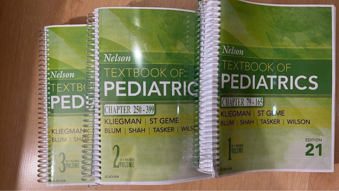 REPRINT NELSON Textbook of Pediatrics 21st Edition, Hobbies & Toys ...