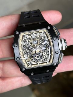 Richard Mille RM11-03 full rose gold, Luxury, Watches on Carousell