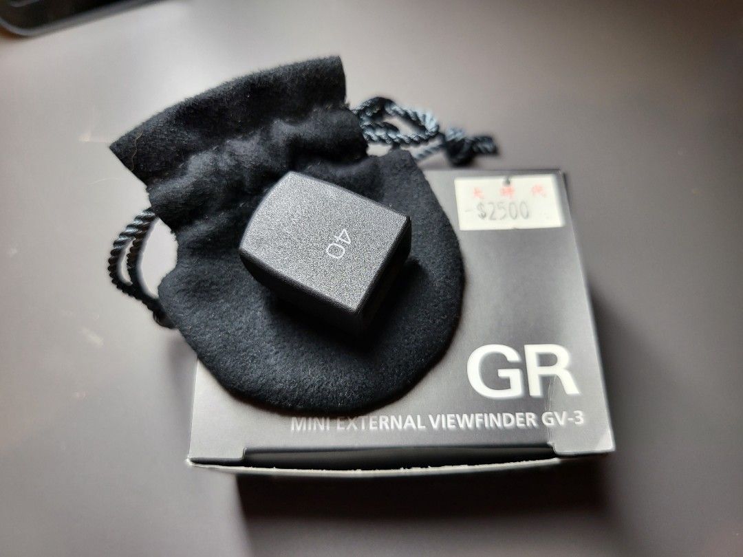 Ricoh GV-3 External Viewfinder, 攝影器材, 攝影配件, 其他攝影配件 - Carousell