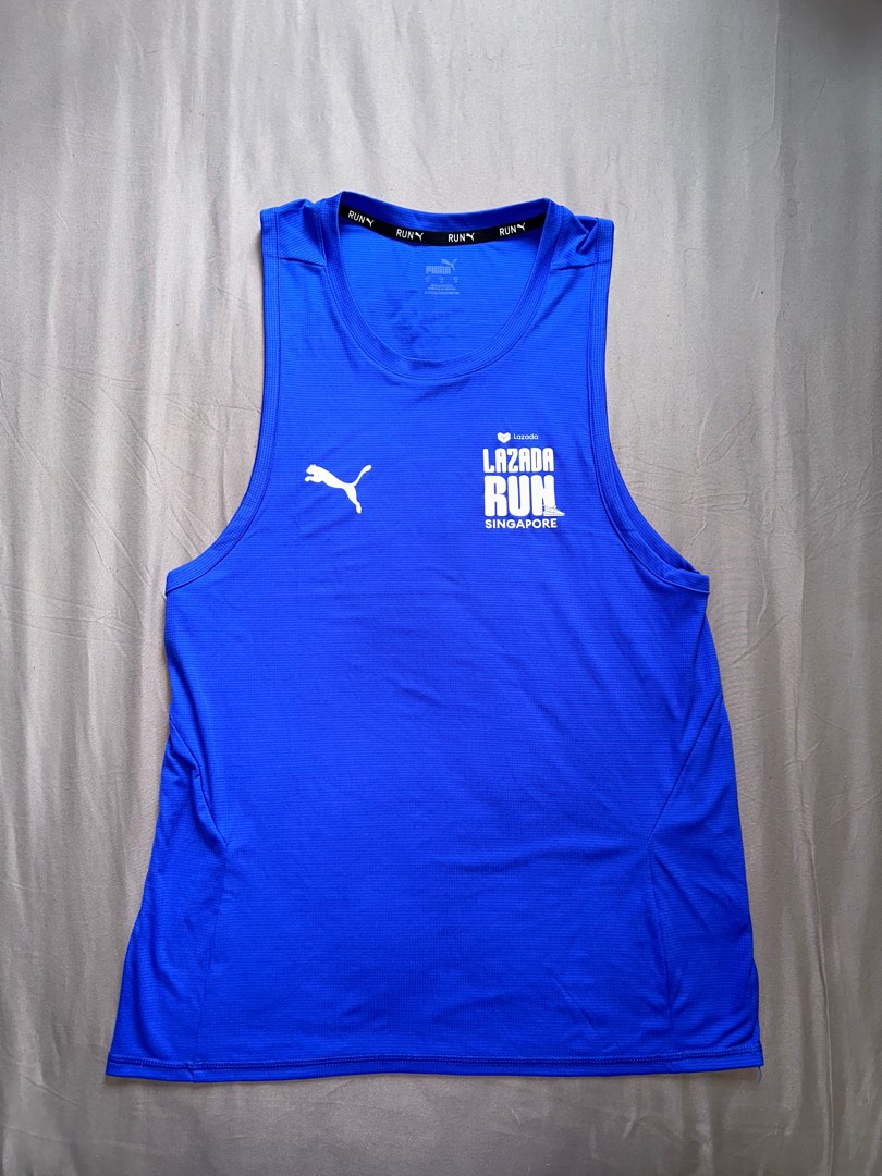 Running Singlet, Men's Fashion, Activewear on Carousell