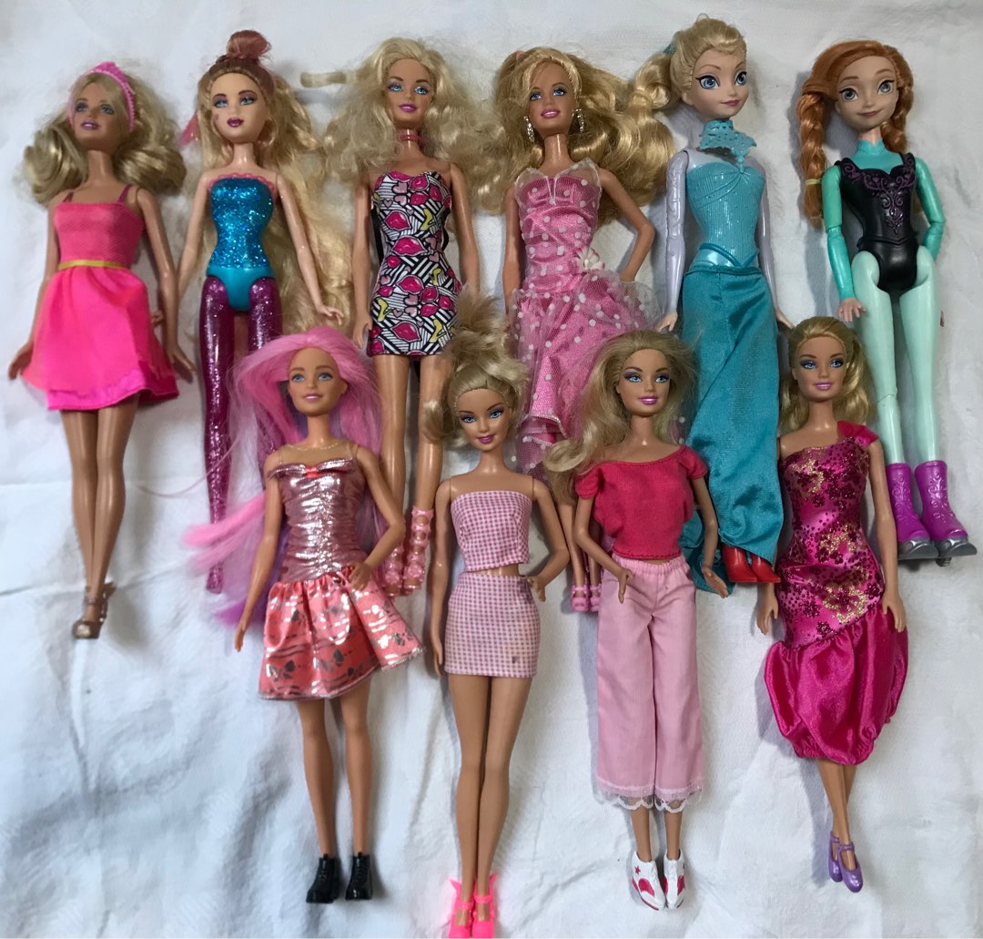 Rush Sale Authentic Barbie Doll Set 1, Hobbies & Toys, Toys & Games on ...