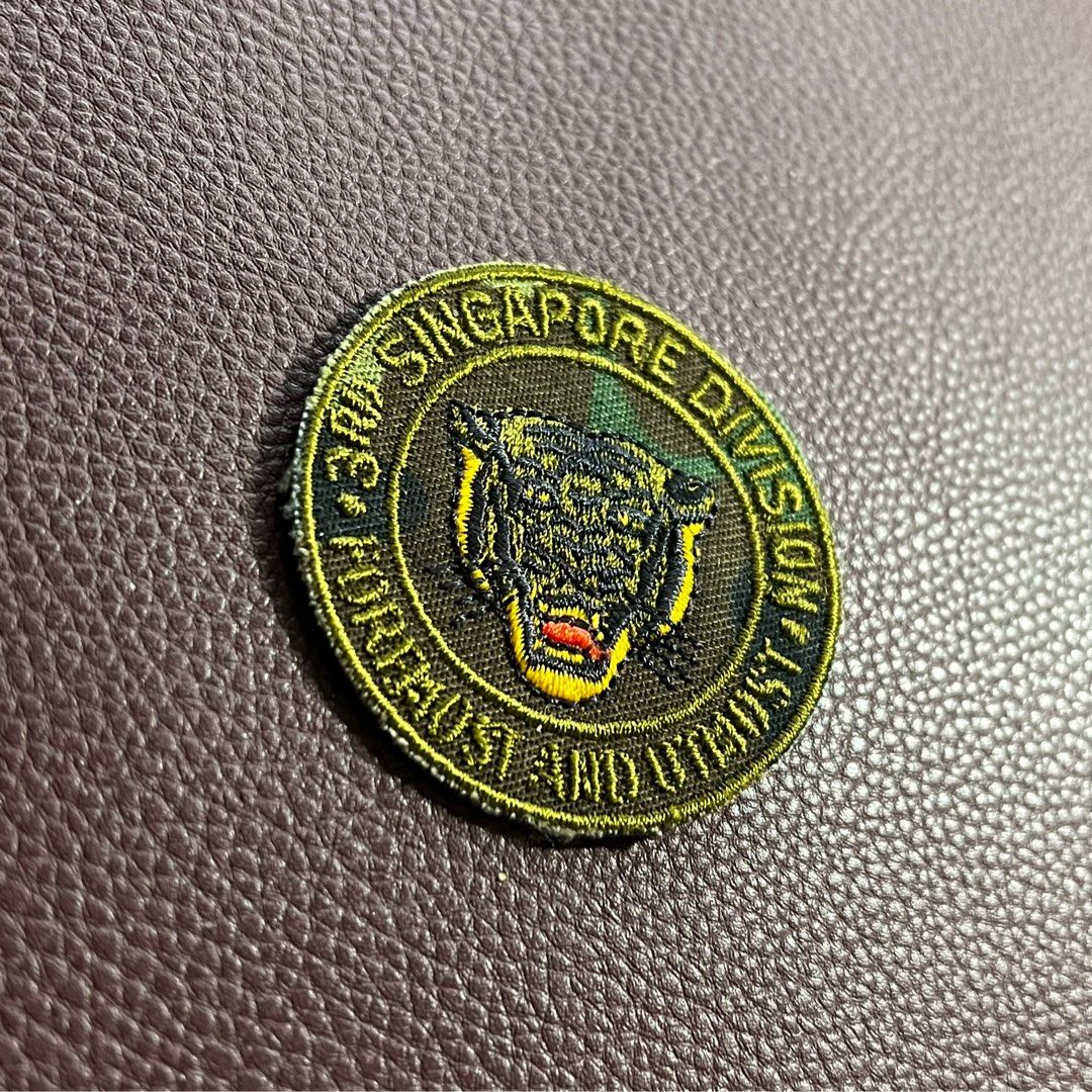 SAF 3rd Division Patch / Clothing Patch, Hobbies & Toys, Memorabilia ...