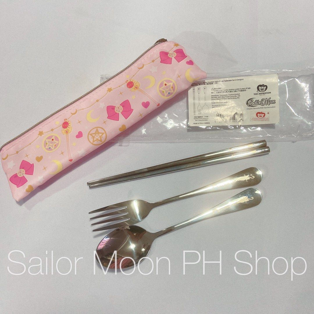 Sailor Moon Untensils Set with Chopsticks from Hong Kong, Furniture ...
