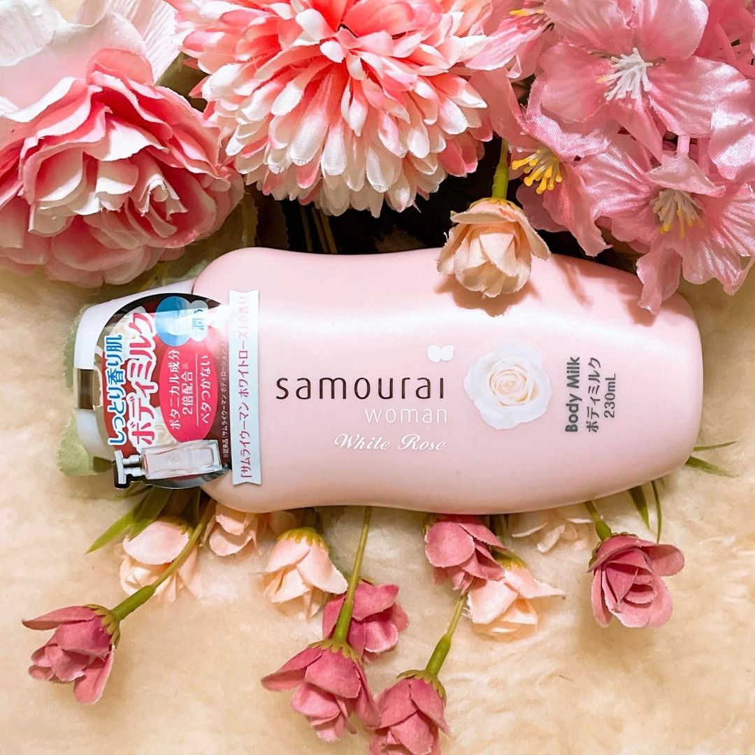 SAMOURAI WOMAN White Rose With Multiple Layers of Floral Scents Body ...