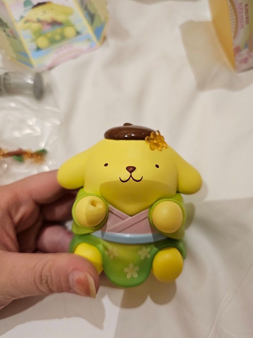 WTT/WTS Sanrio Rhyme Flower Pompompurin Miniso Popmart Blind box ...