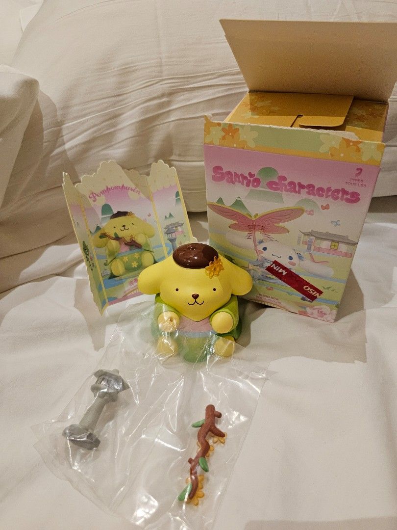 WTT/WTS Sanrio Rhyme Flower Pompompurin Miniso Popmart Blind box ...