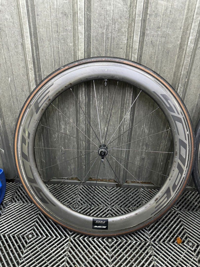 Scope R5 Carbon Aero Wheels Rim Brake, Sports Equipment, Bicycles ...