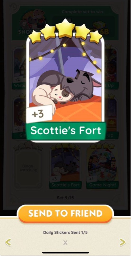 Scottie Fort Monopoly Go, Hobbies & Toys, Toys & Games on Carousell