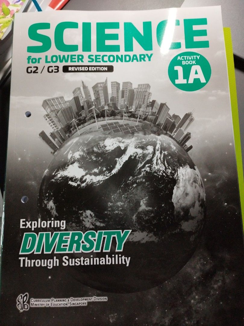 Sec 1 Science for Lower Secondary Exploring Diversity Activity Book 1A ...