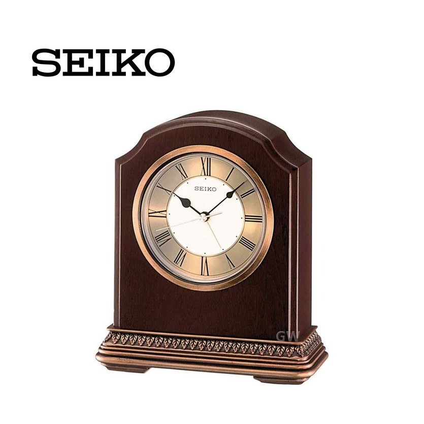 SEIKO Mantel Clock QXE018B, Furniture & Home Living, Home Decor, Clocks ...