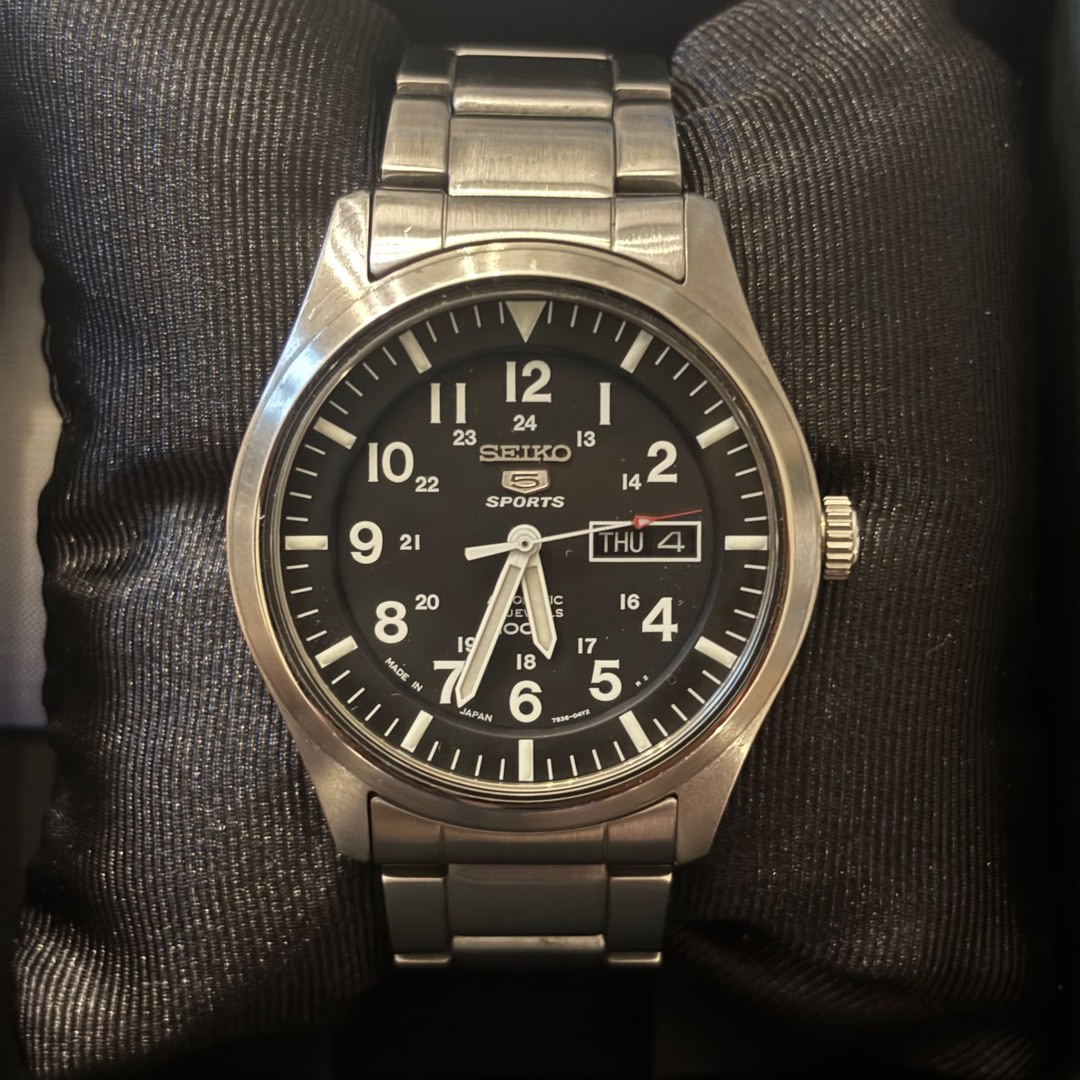 Seiko 5 SNZG13J1, Luxury, Watches on Carousell